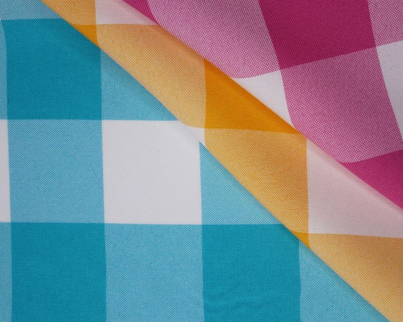 Polycotton Gingham 1/4 - High Density
