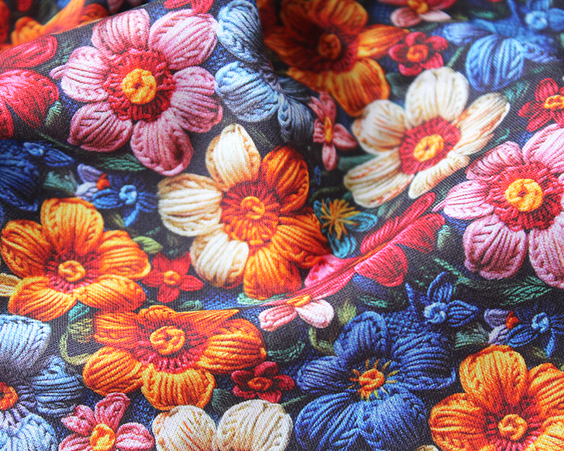 Little Johnny Rainbow 3D Cotton - Wholesale Fabrics