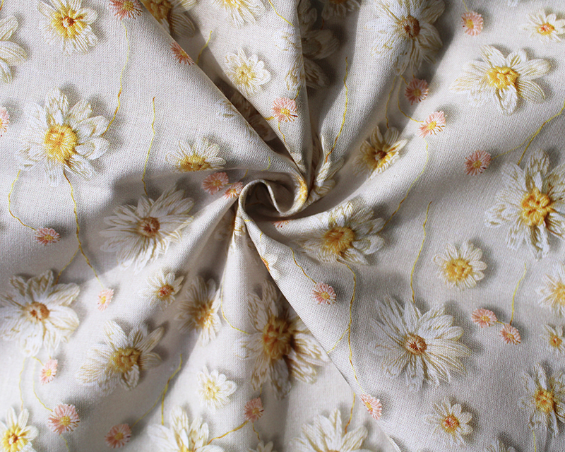 Little Johnny Floral 3D Cotton - Wholesale Fabrics