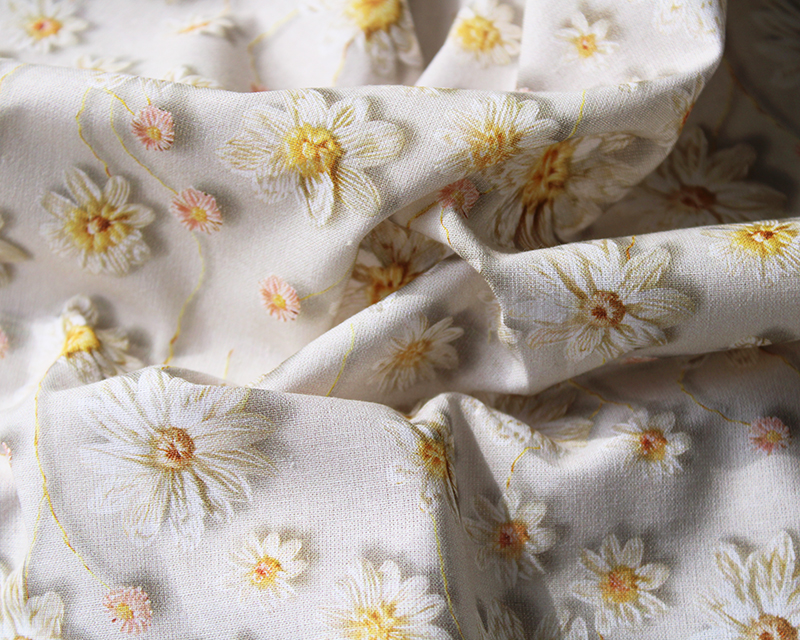 Little Johnny Floral 3D Cotton - Wholesale Fabrics